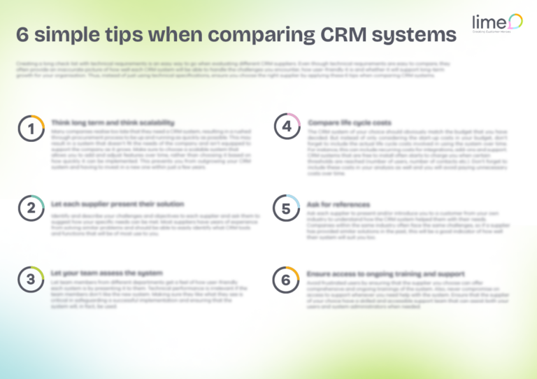 Software and services for better customer journeys - Lime Technologies