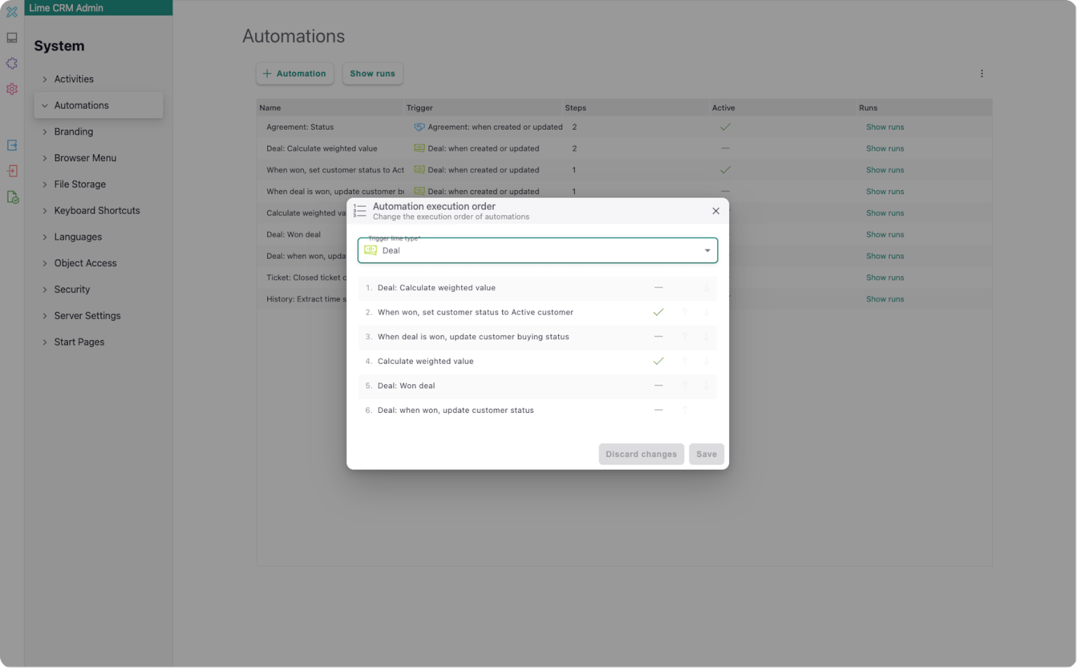 Workflow automations - Lime Technologies