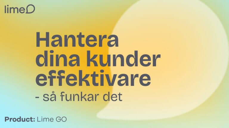 Programvara och expertis som förbättrar din kundresa - Lime Technologies