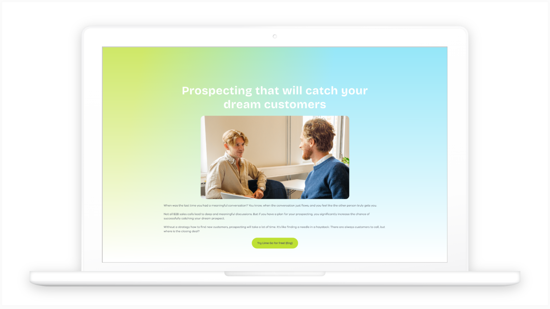 Catch your dream customer with prospecting - Lime Technologies