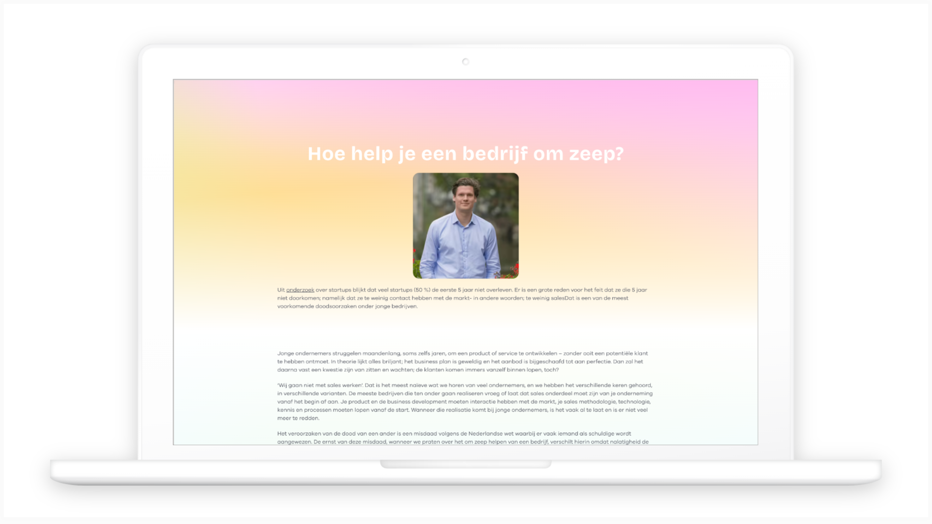 Hoe help je een bedrijf om zeep? - Lime Technologies