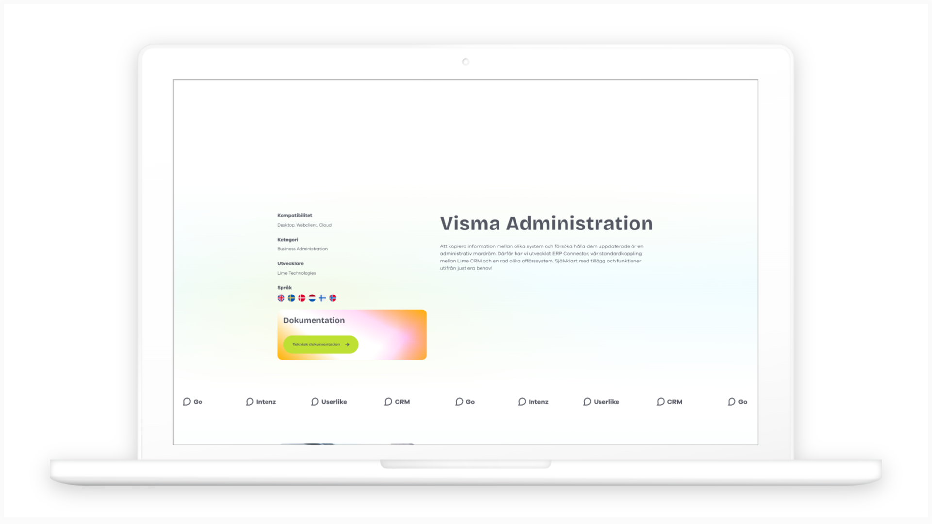 Visma Administration i Lime CRM - Lime Technologies