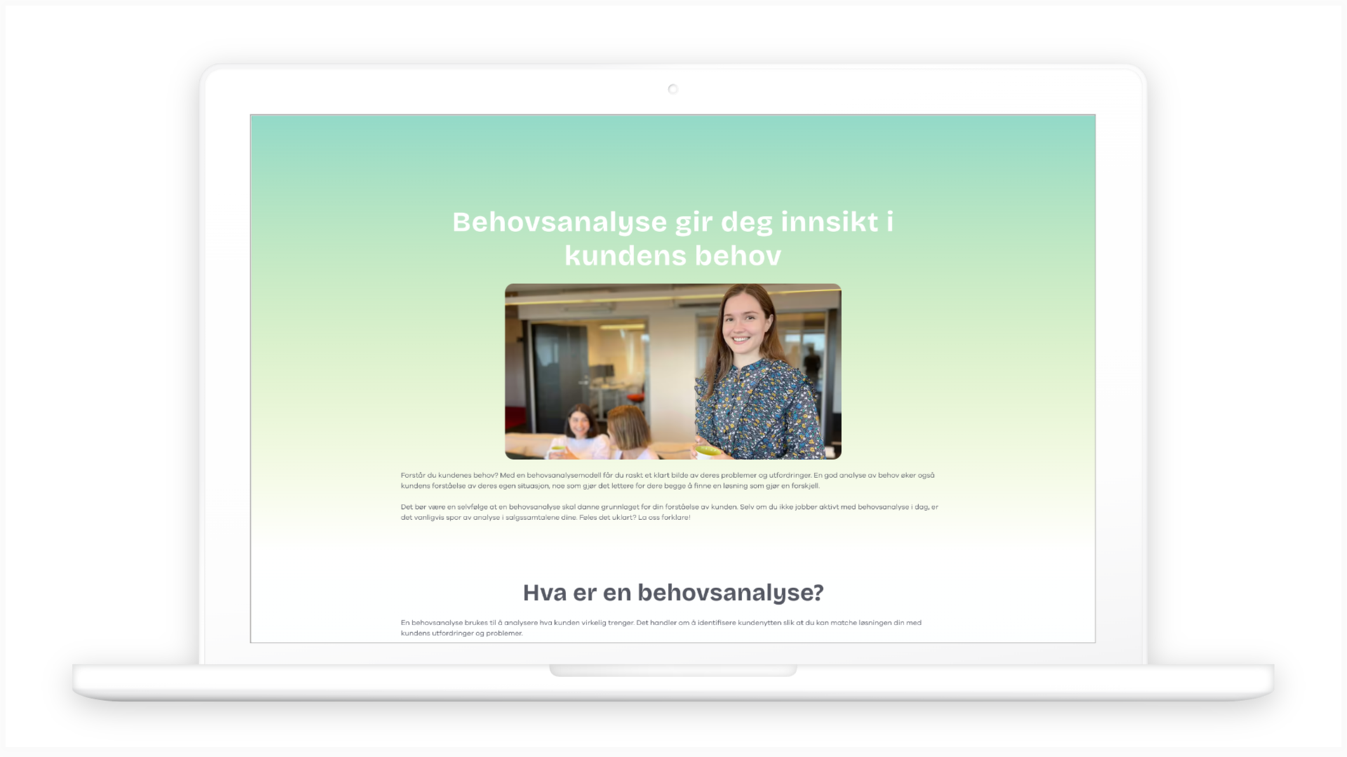 Med behovsanalyse forstår du hva kundene ønsker - Lime Technologies