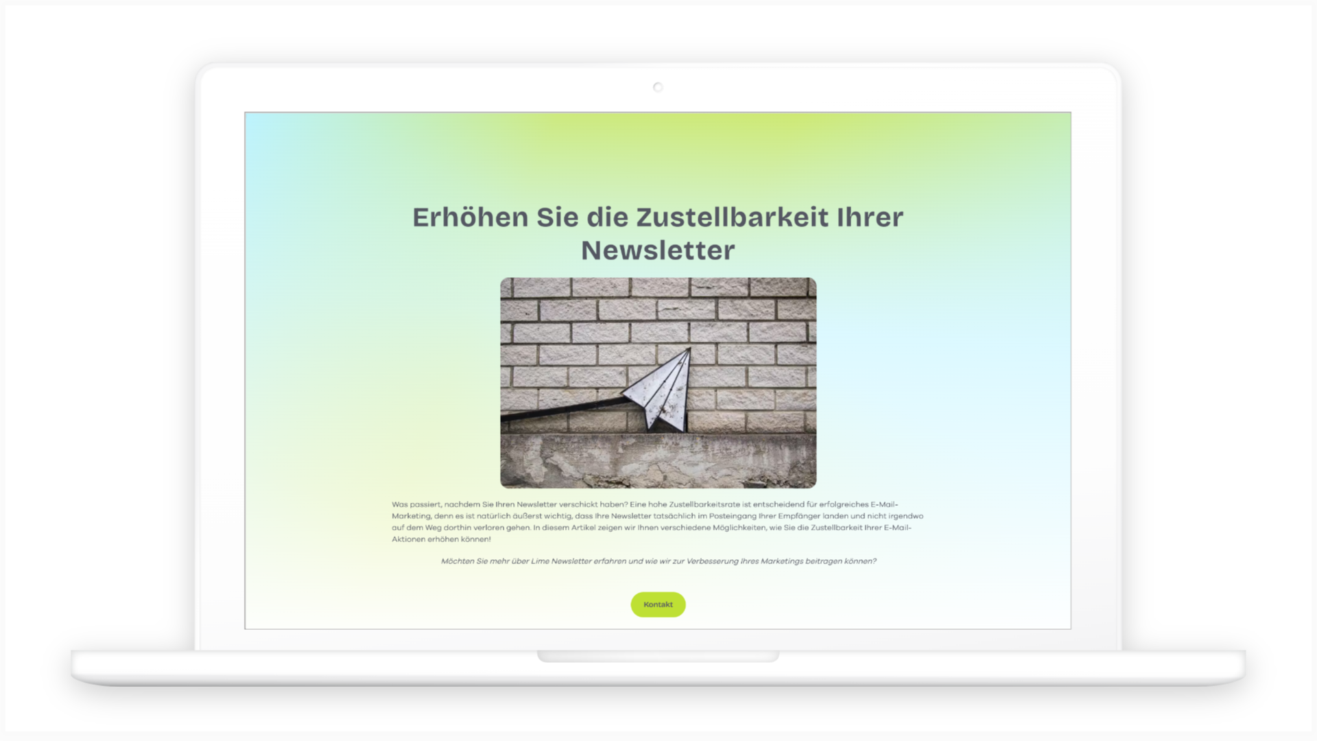 So erhöhen Sie die Zustellbarkeit Ihrer Newsletter – Lime