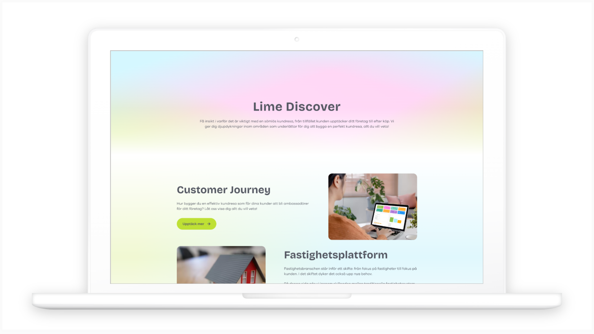 Lime Discover, vår samlingsplats för allt som berör kundresan - Lime Technologies