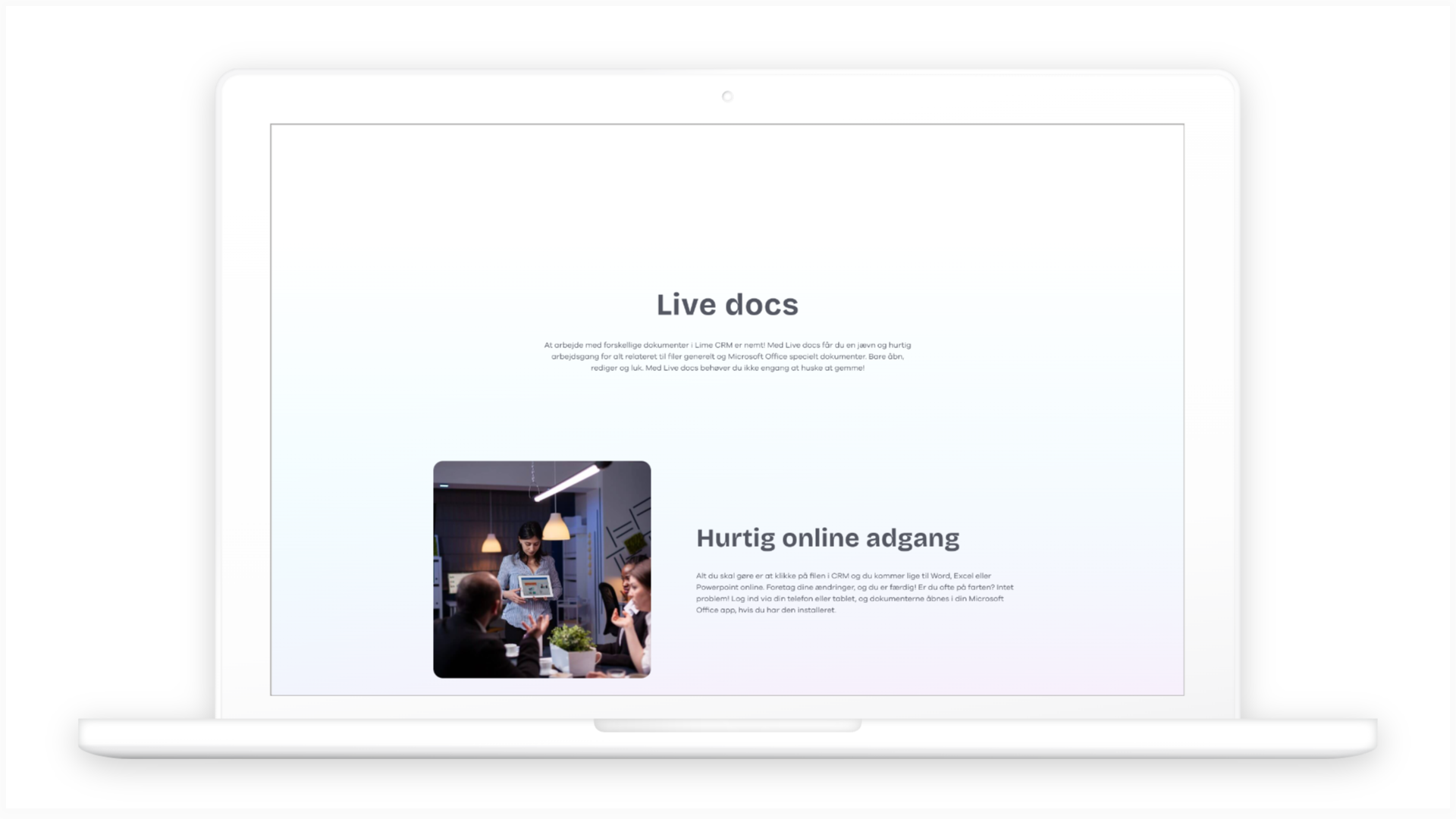 Dokumentsamarbejde i Lime CRM - Lime Technologies