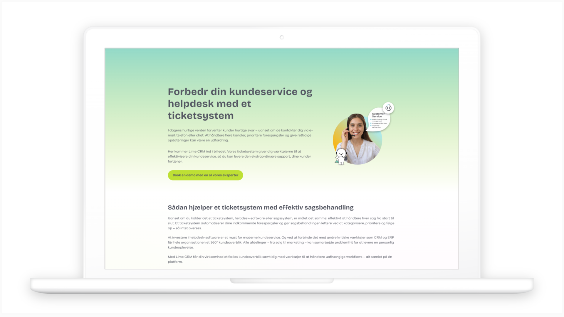 Hvad er en helpdesk software? - Lime Technologies