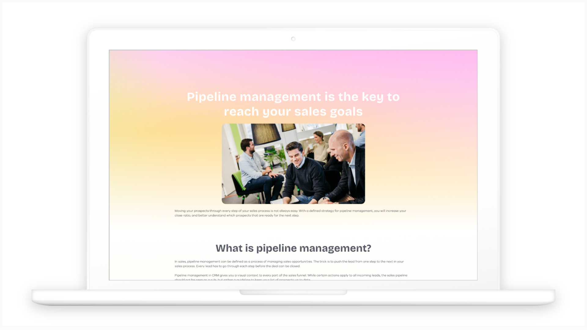 Pipeline Management Quotes
