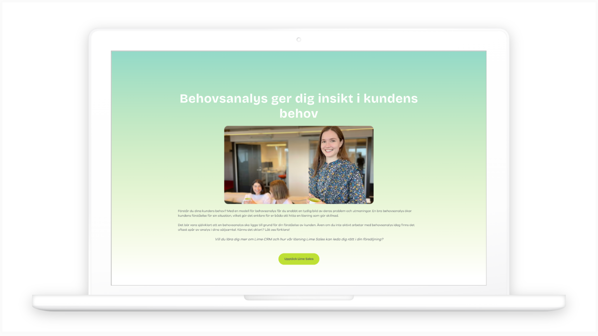 Behovsanalys get dig insikt om dina kunders behov - Lime Technologies