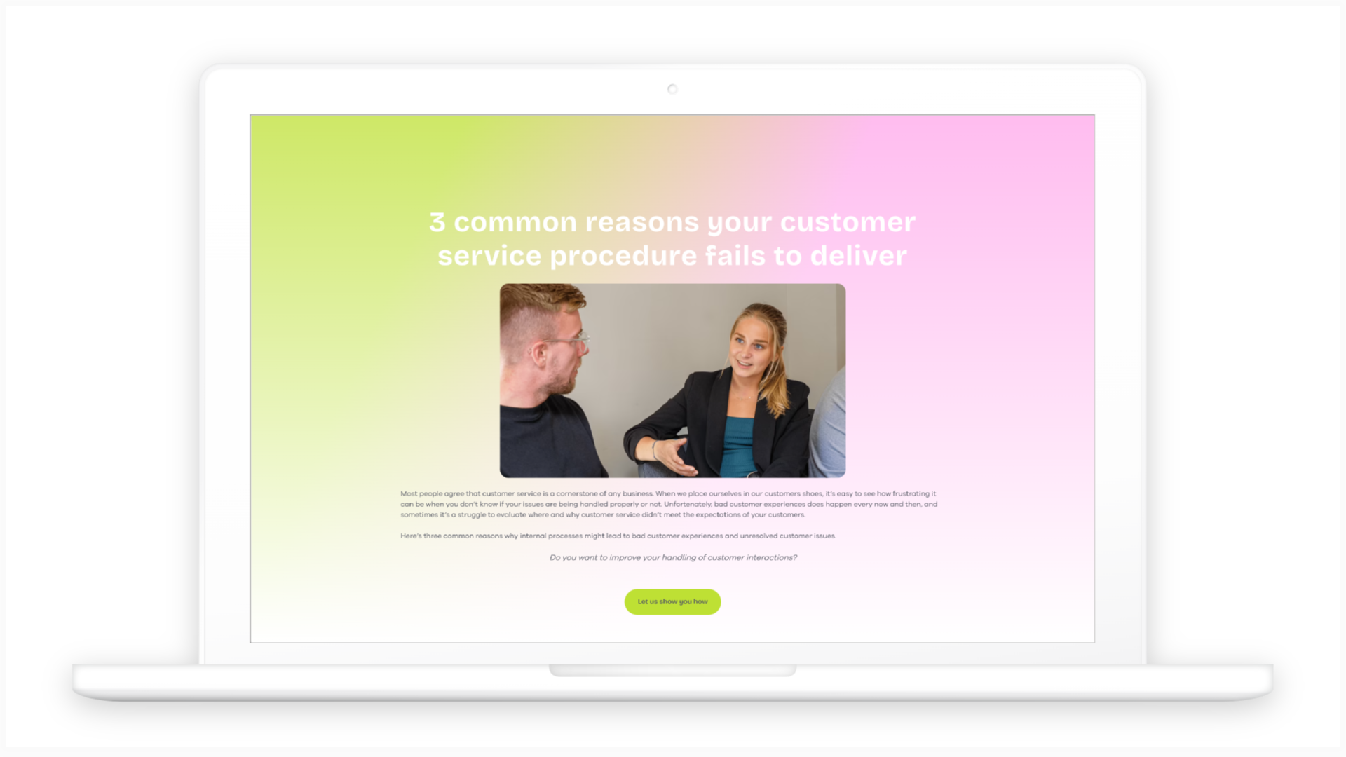 3 common reasons customer service fail - Lime Technologies