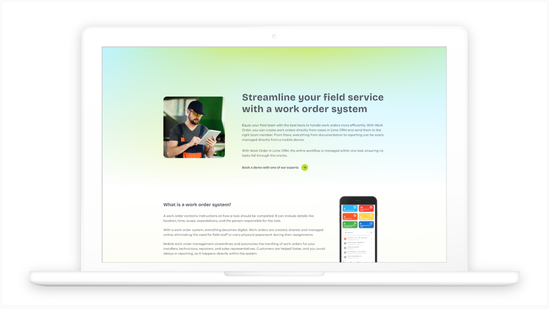 4 benefits of a work order management system - Lime Technologies