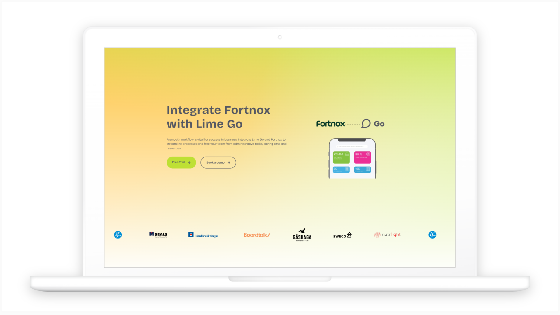 Fortnox in Lime Go - Lime Technologies