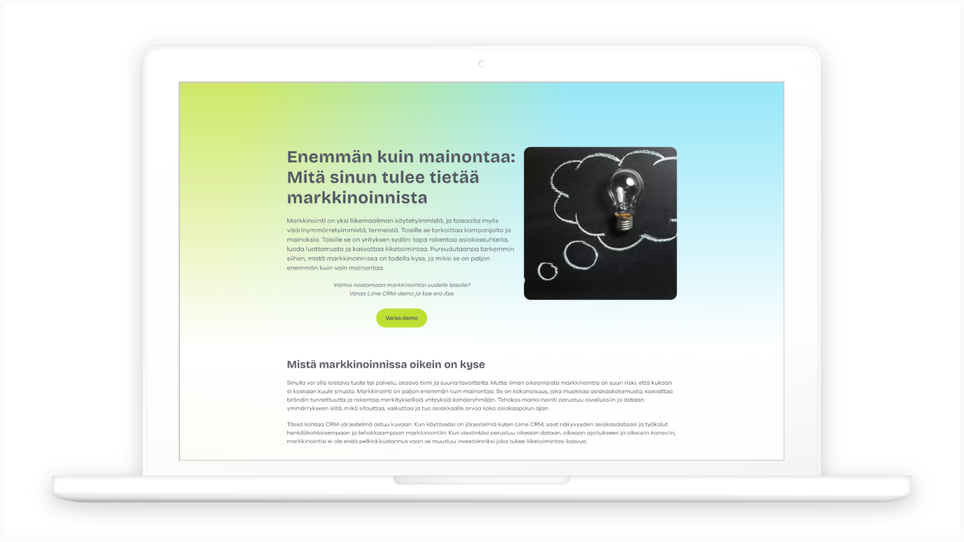 Kuinka onnistua markkinoinnissa nykymaailmassa - Lime Technologies