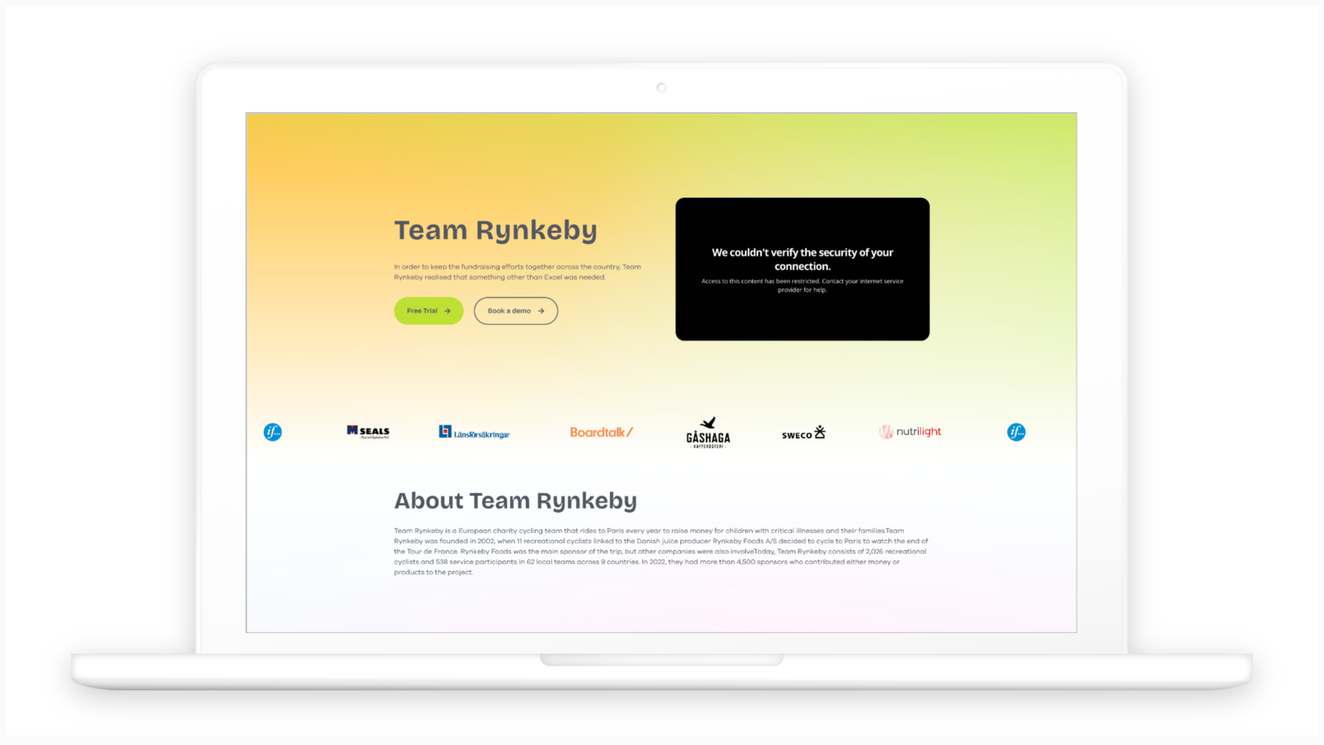 Team Rynkeby - Lime Technologies