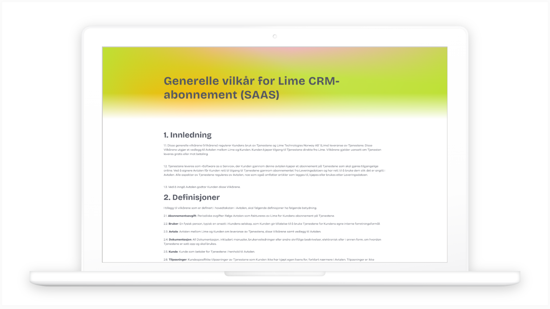 Lime CRM – Abonnement (SAAS) - Lime Technologies