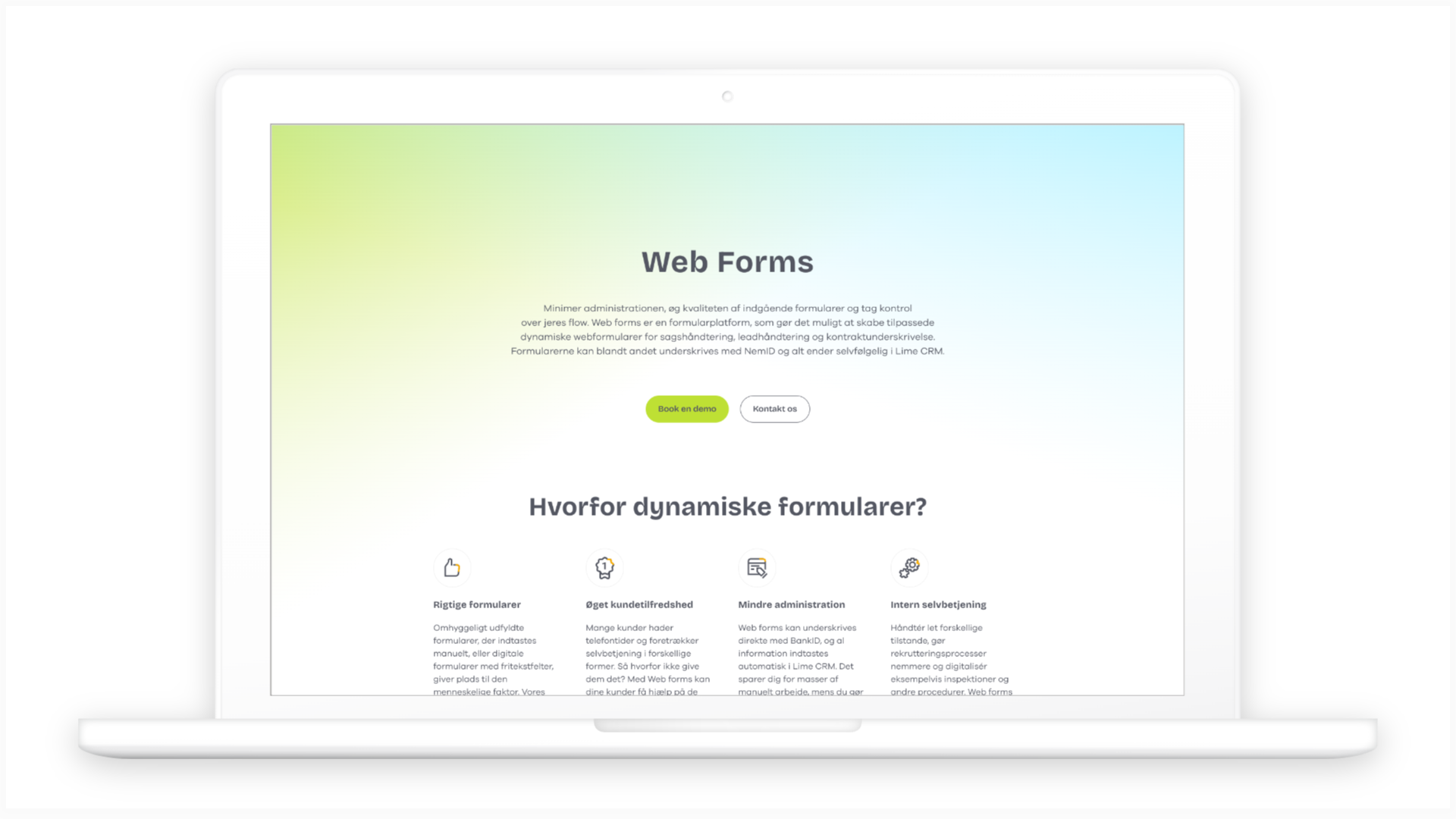 Lime Forms i Lime CRM - Lime Technologies