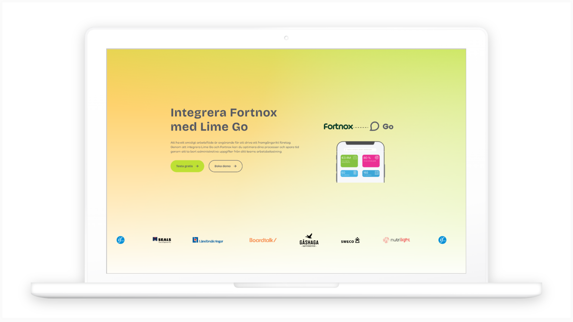 Fortnox i Lime Go - Lime Technologies