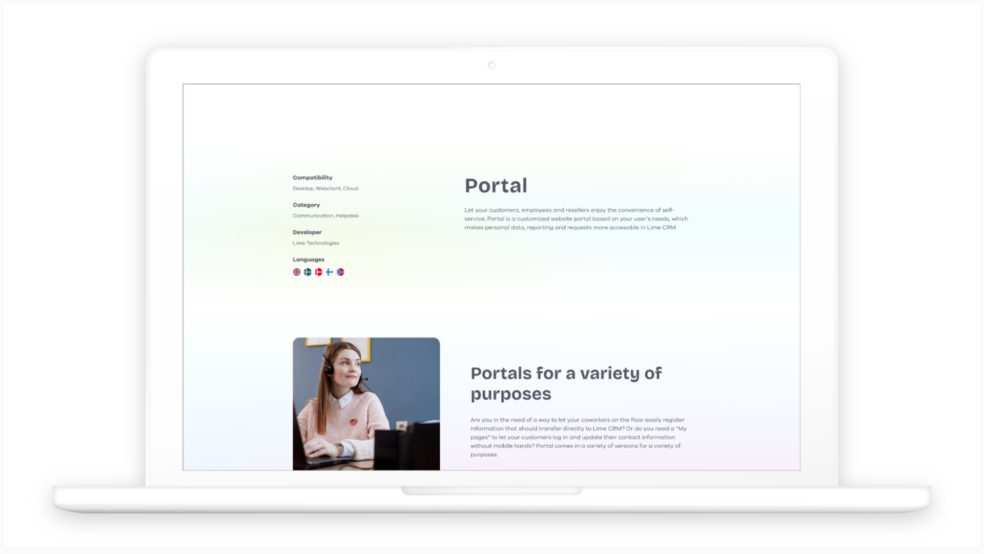 Lime Portal in Lime CRM - Lime Technologies