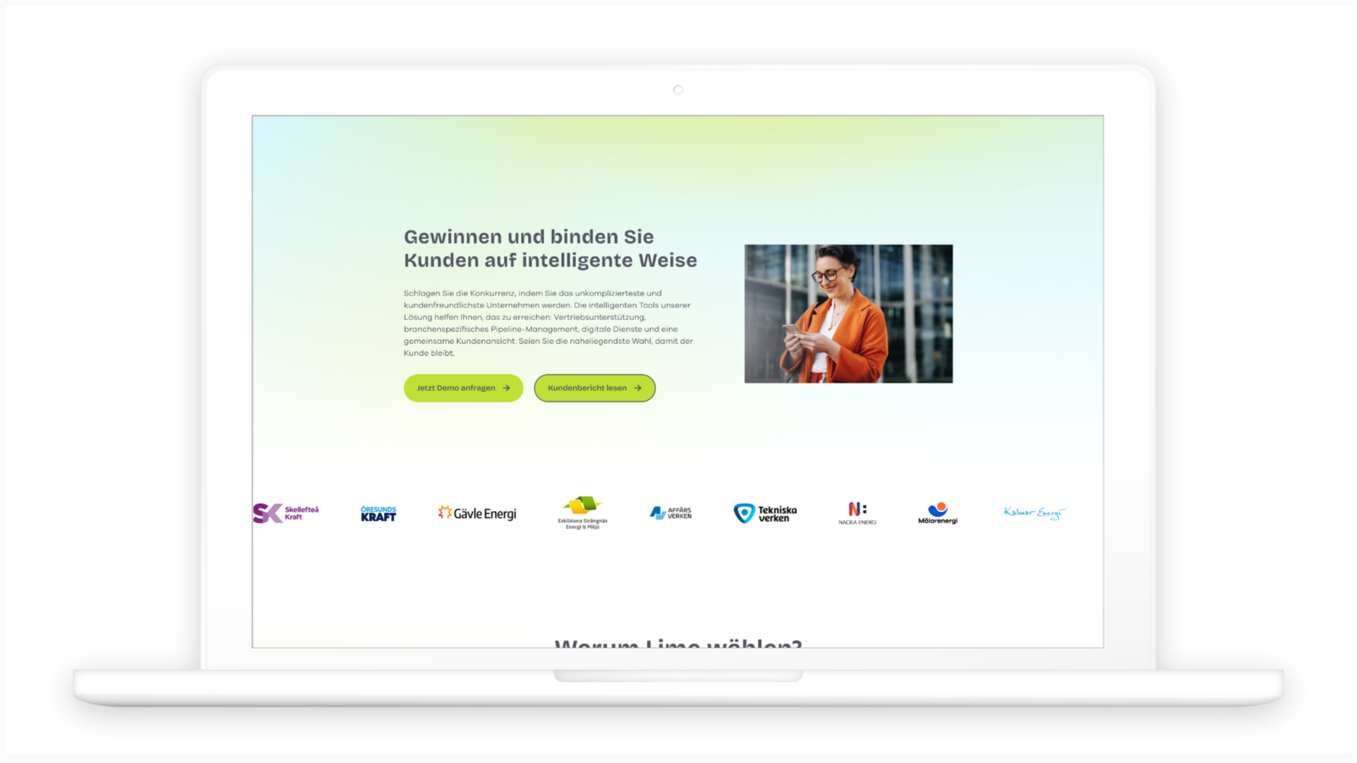Lime CRM für Energiehandelsunternehmen - Lime Technologies