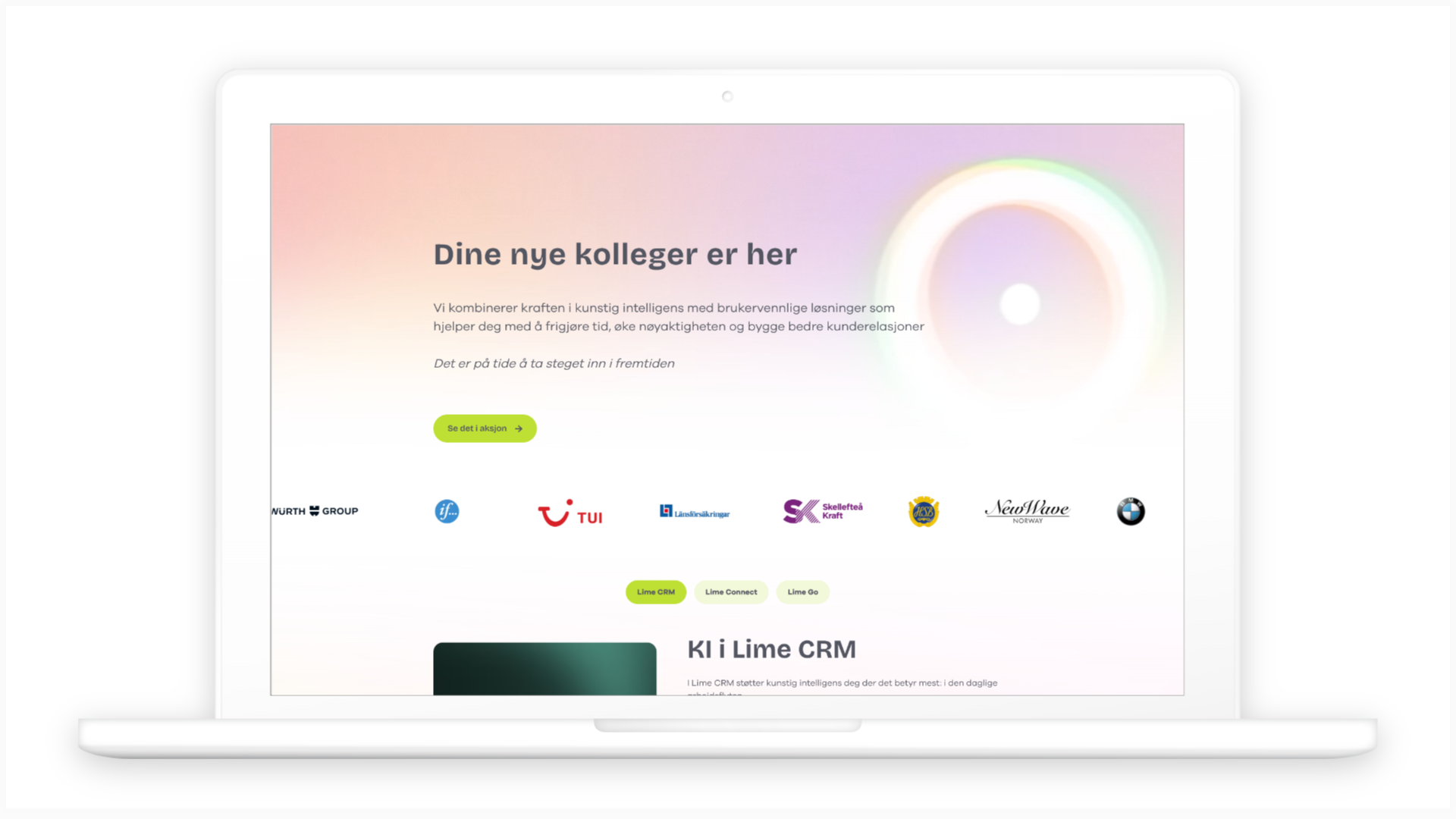 AI som gir resultater innen salg, markedsføring og support - Lime Technologies
