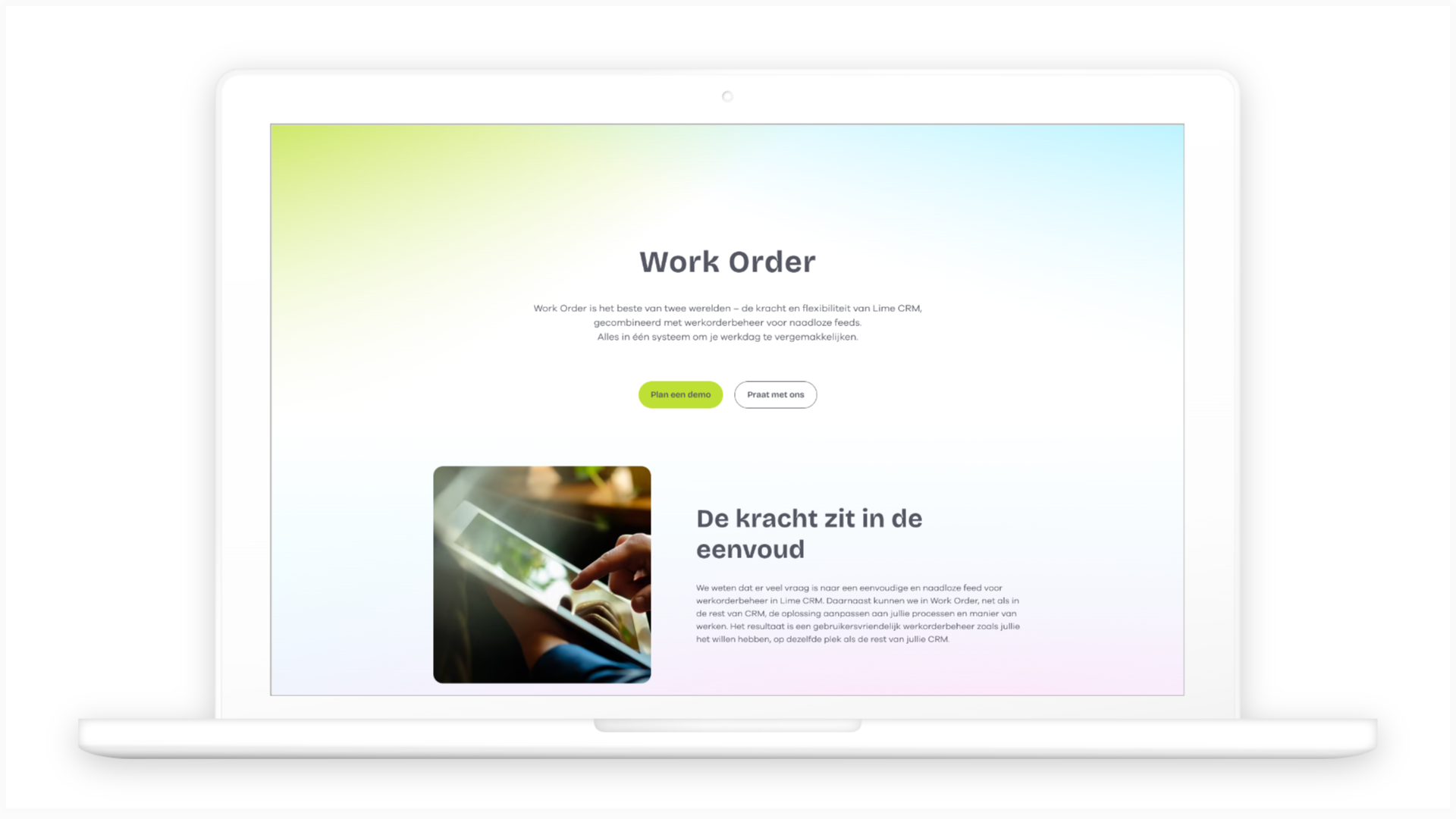 Lime Work Order in Lime CRM - Lime Technologies
