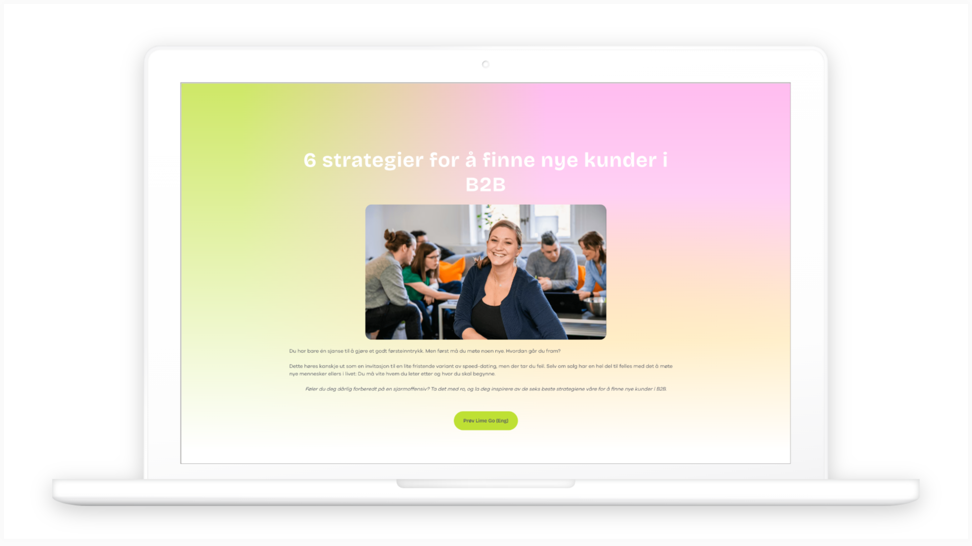 6 strategier for å finne nye kunder i B2B - Lime Technologies