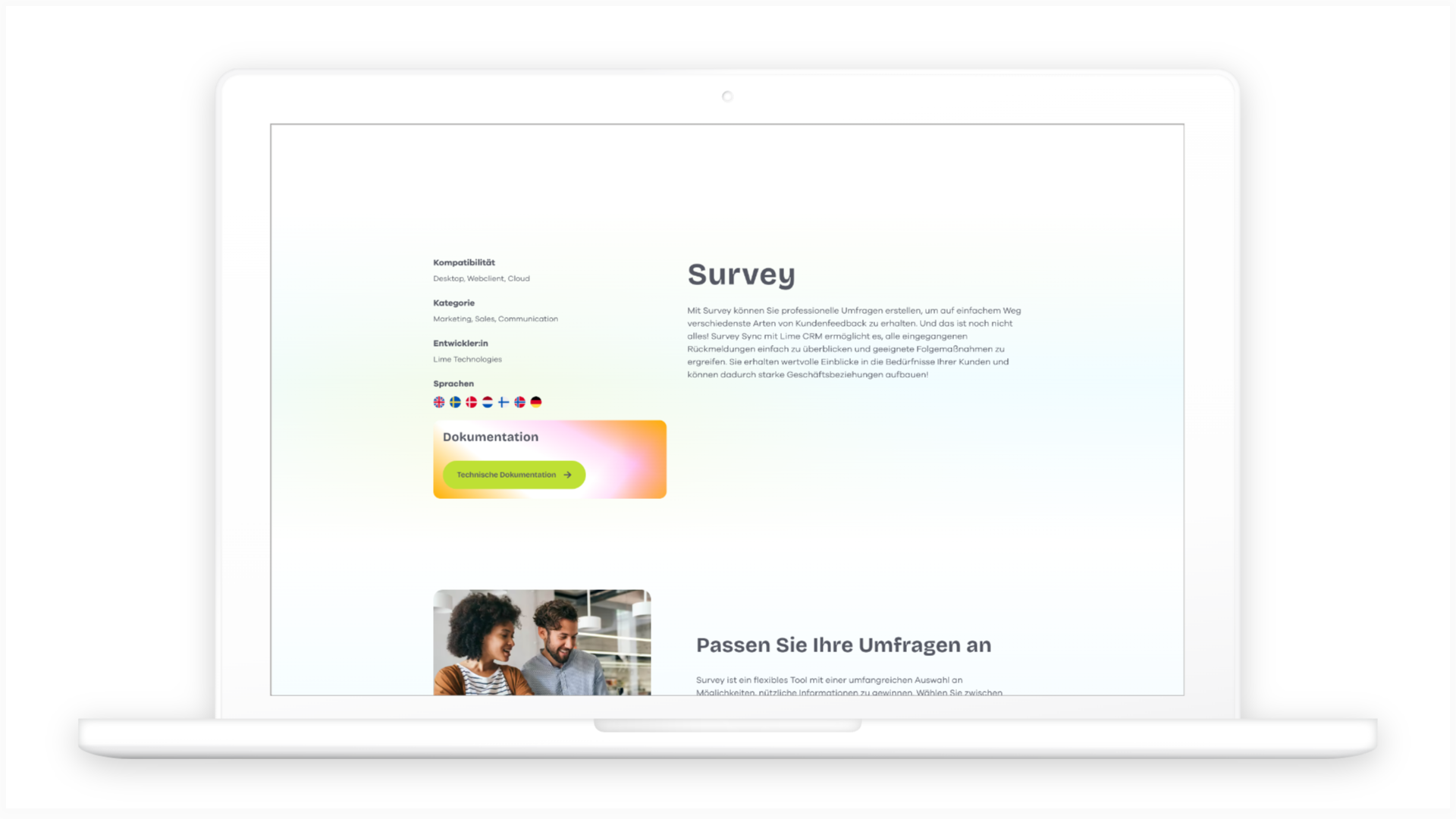 Survey in Lime CRM - Lime Technologies